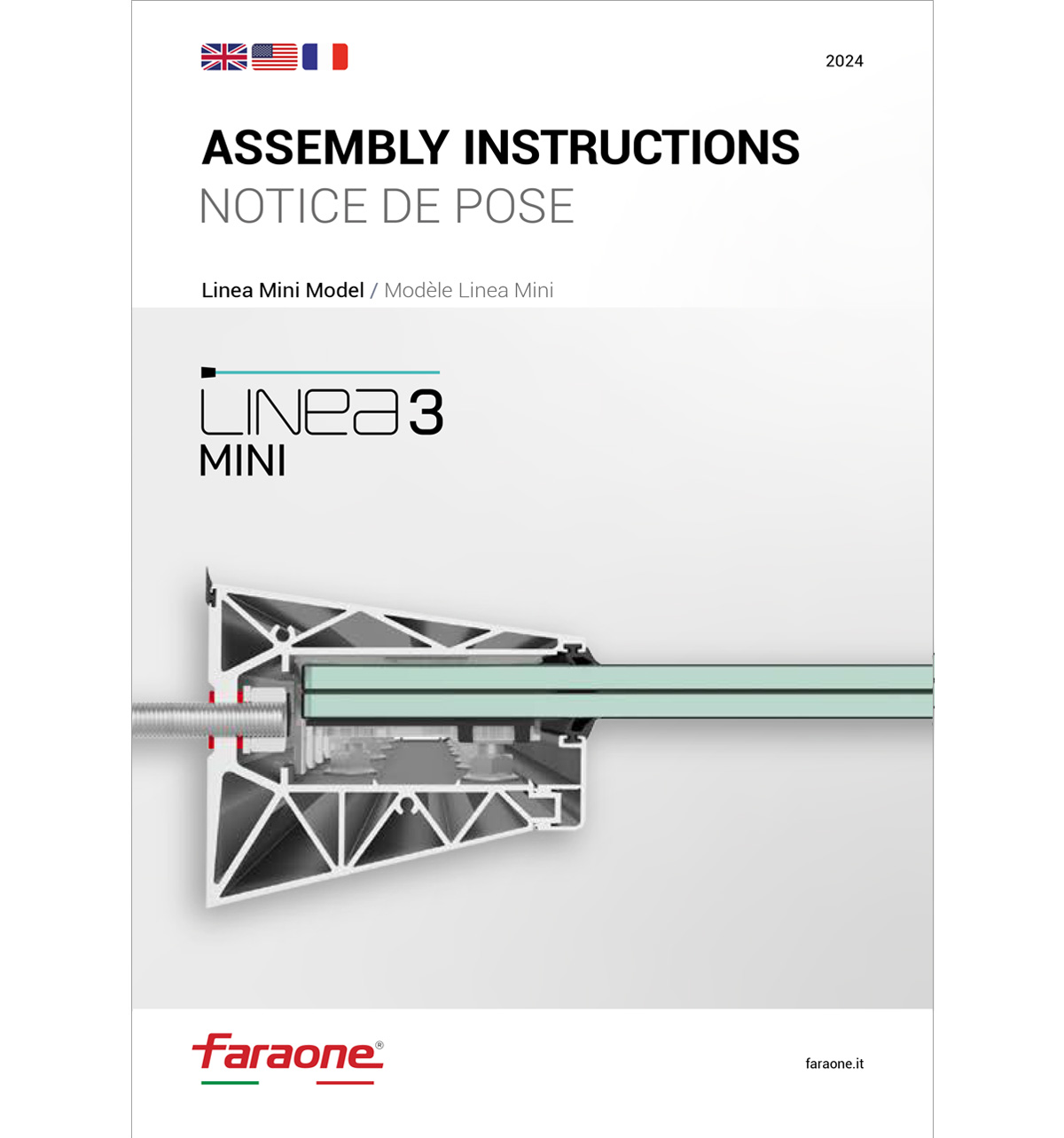 Assembly Instructions for the Linea Mini 3 Canopy > Faraone EN