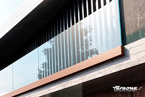 Catalogo Ninfa la serie 6. Parapetti in vetro per l'architettura ...